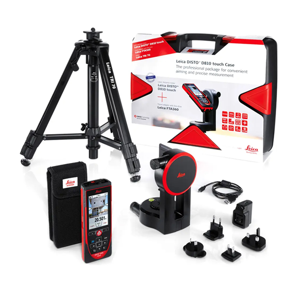 Leica DISTO D810 touch – Package – Geobauen SRL